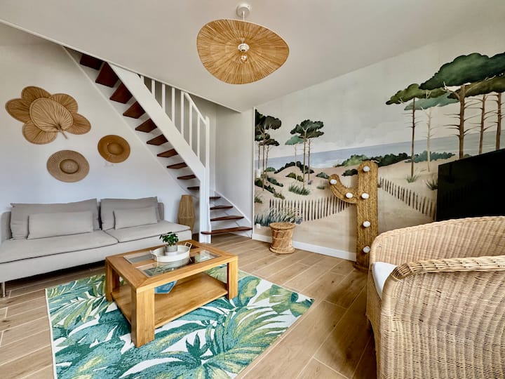 Maison Cozy Plage & Commerces à Pied Avec Parking - Plage de Wimereux