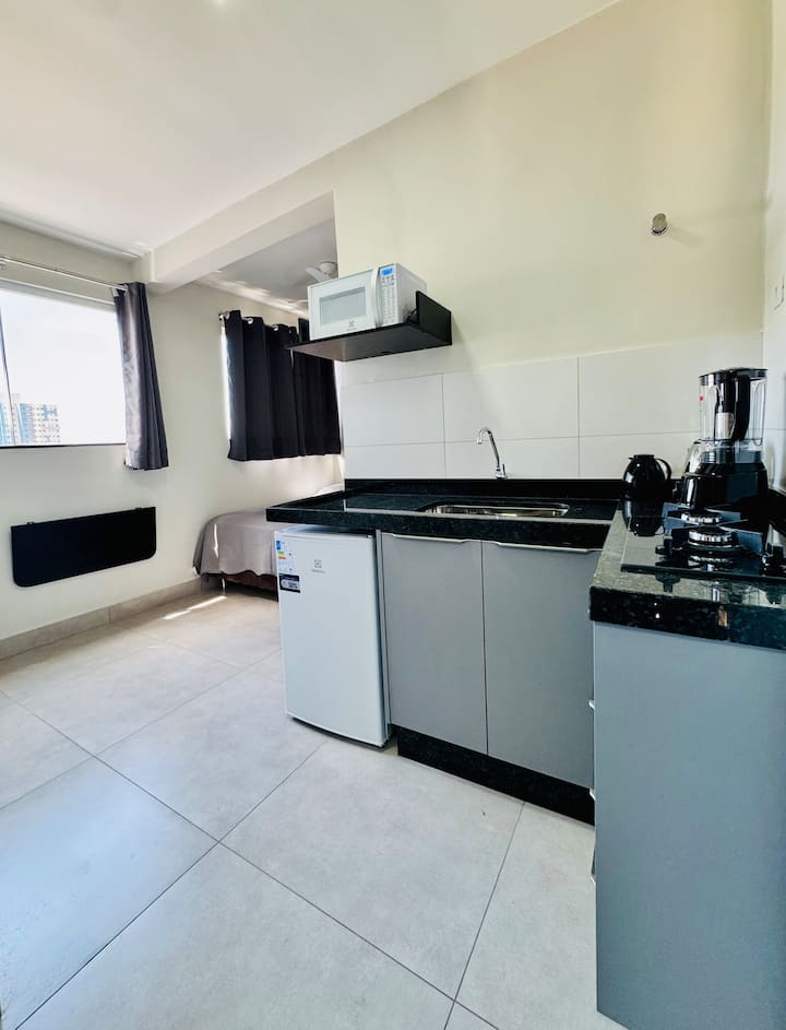 Studio C/ Ar Moderno E Compacto Ao Lado Do Shoppin - Londrina