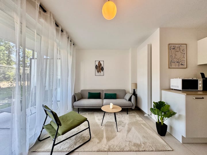 Appartement Moderne + Parking | Frontière Genève - Archamps
