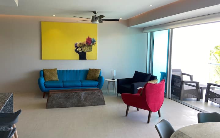2*luxury Beach Front Family Suite - 2 To 8 People - Ixtapa Zihuatanejo