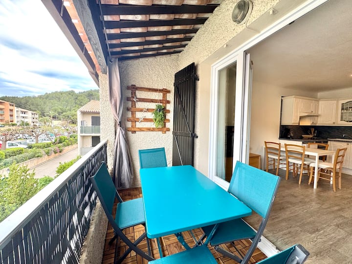 T3 La Madrague : Plage, Clim, Wifi, Parking Libre - Saint-Cyr-sur-Mer
