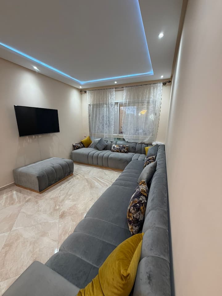 Charmant Appt Avec Piscine A 5 Min De La Plage - Bouznika