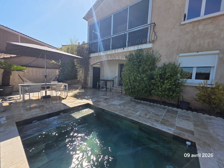 Bas De Villa
Avec Piscine Chauffée - Cuers