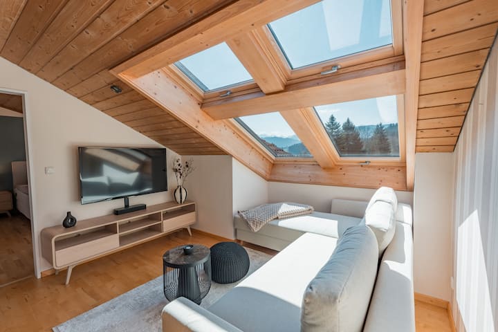 Allgäu-loft Mit Bergpanorama & 2 Balkonen - Bolsterlang