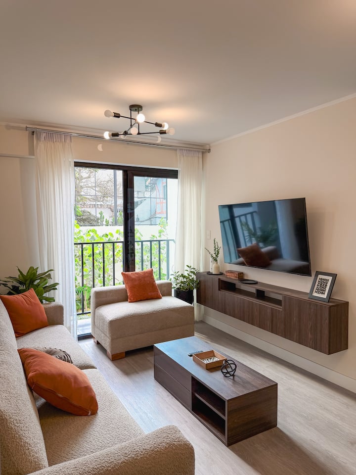 Miraflores Moderno | Piscina + Home Office Pro - 리마