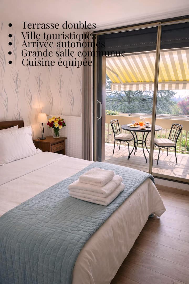 Charmant T2 Terrasse Calme Montrichard Cosy - Montrichard