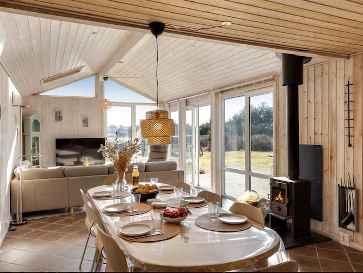 Stort Sommerhus Med Sauna, Spa, Tæt På Vesterhavet - Denmark