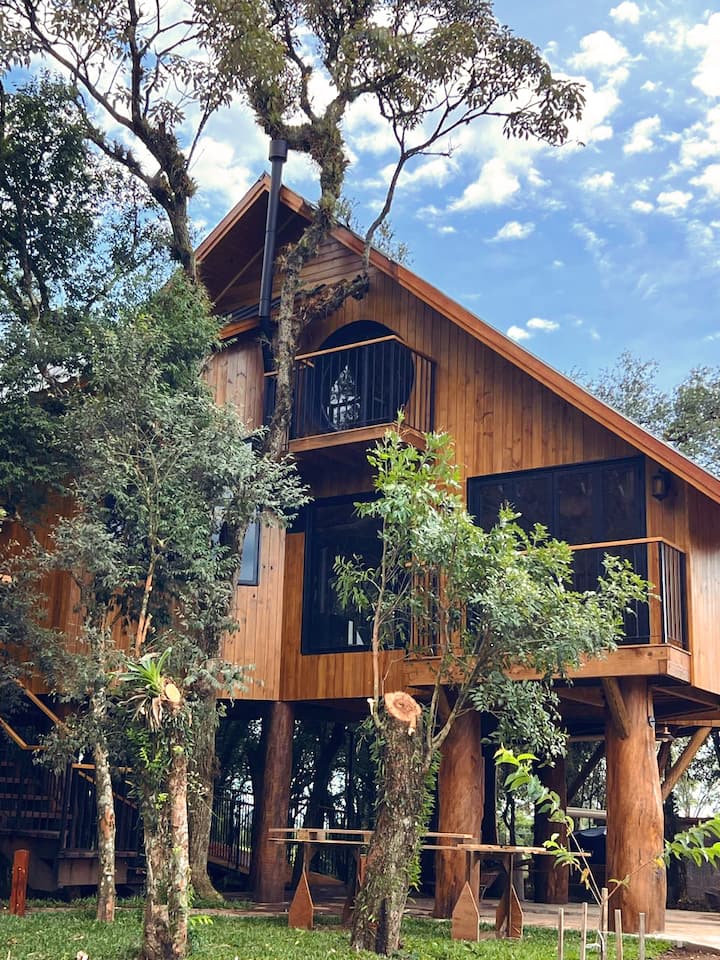 Cabana Casa Na ÁRvore Ninho Dos Pássaros - Garibaldi
