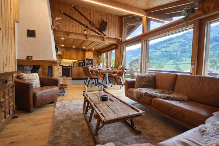 Alpine 2 Chalets I Sleeps 12 I Frutigen I Parking - Adelboden