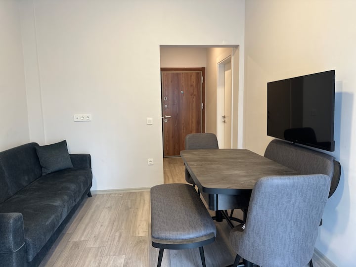 Lara Modern Flat 7 | Compact & Cozy, Elevator - Antalya