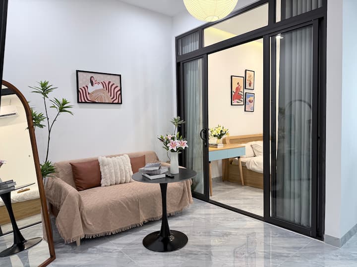 Giảm Giá 25% - Căn Hộ 01 Phòng Ngủ Riêng-máy Giặt - Đà Nẵng