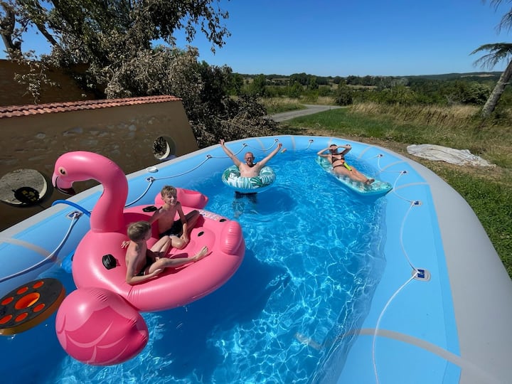 Domaine Du Perron – 3 Gîtes, Piscine & Jacuzzi - Mirande