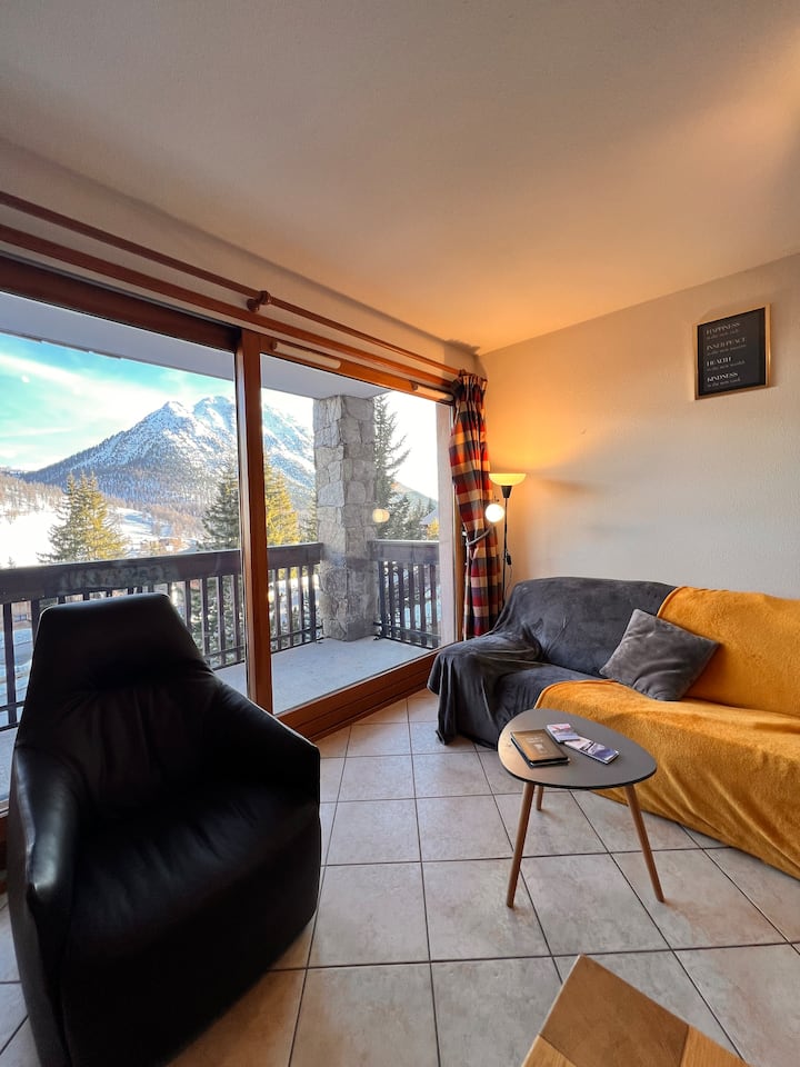 Appart. 4 Pers. | 2 Chambres | Parking | Balcon - Montgenèvre