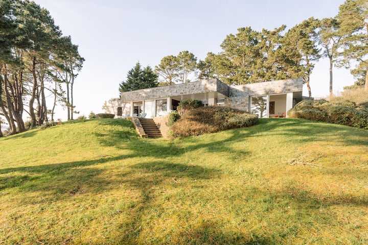 Cadre Exceptionnel, Vue Mer & Plage, Accès Privé - Port Navalo