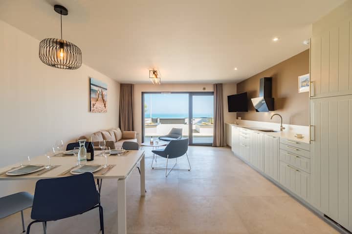 The Blue : Superbe Appartement En Front De Mer - Binic