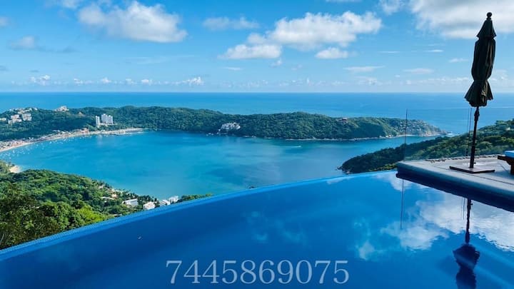 Villa En Recidencial La Cima Real - Acapulco