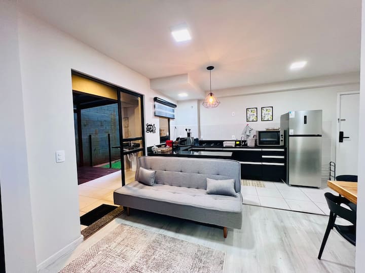 Apartamento Térreo Exclusivo Com Churrasqueira - Ponta Grossa