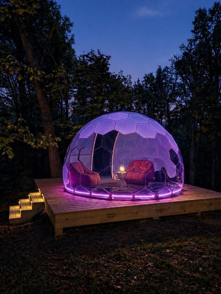 New River Gorge | Dome | Hot Tub | Private Acre - Fayetteville, WV