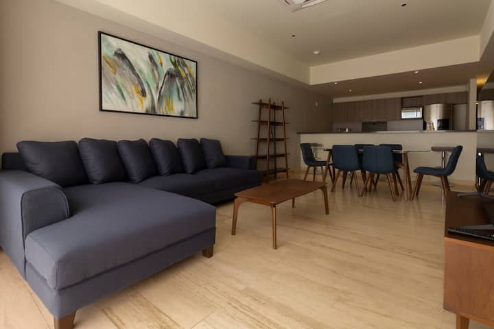 Top Location + A/c – 2br Apartment | La Gota - Querétaro