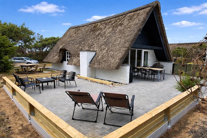Charming Summer House With A Lovely Large Terrace - Ringkøbing