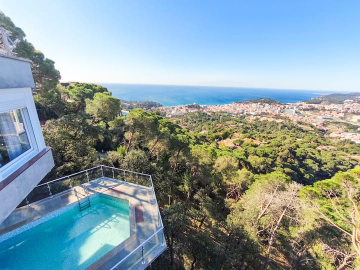 New | Villa Top Rock 8p · Vistas Espectaculares - Blanes