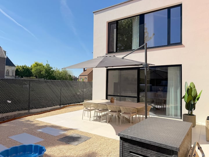 Maison De Vacances Luxueuse Avec Bien-être - Riemst