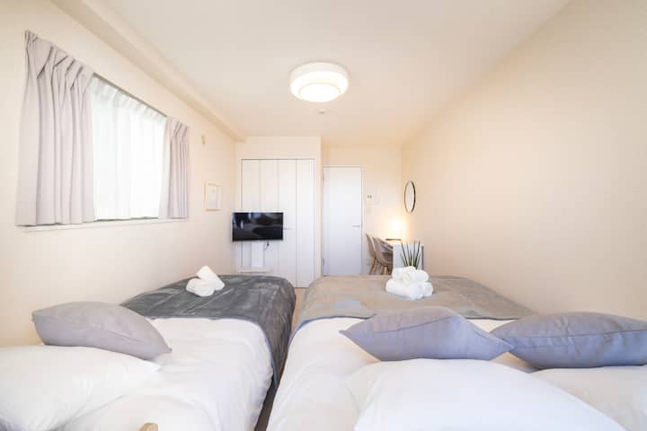 【Bk504】｜17min Hnd｜17min Tokyo｜3pax｜long Stay - Kawasaki