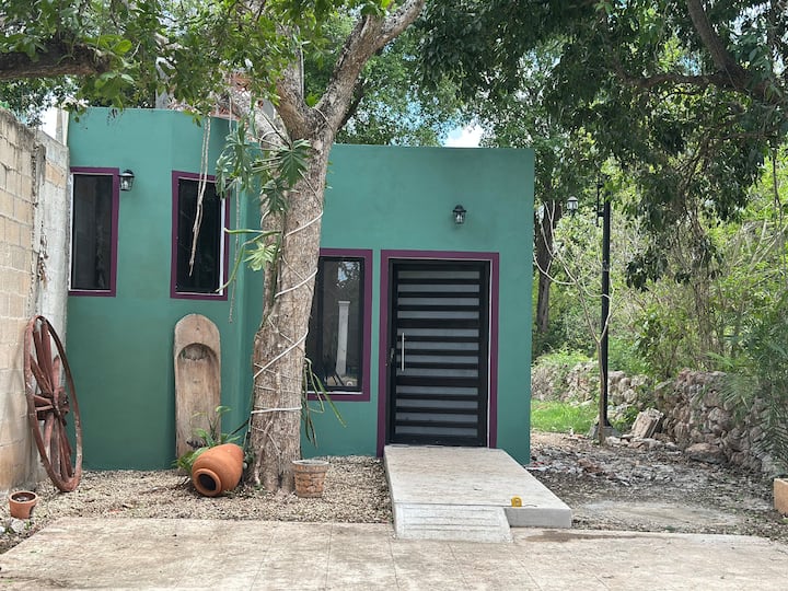 “Refugio Verde” Minicasa/habitación Privada.2 Pers - Yucatán