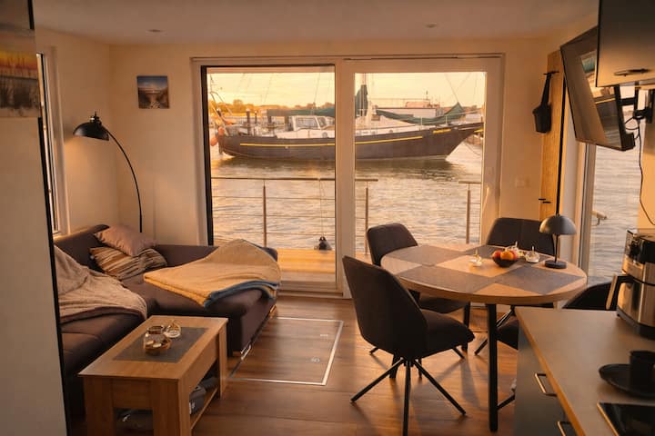 Hausboot Seetje | Dachterrasse, Stralsund - Stralsund