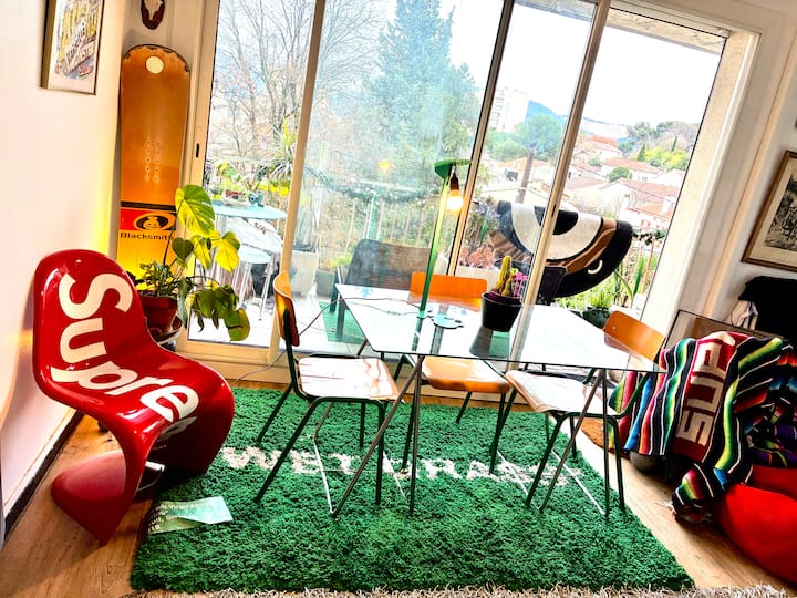 T2 Paisible, Balcon, Proche Centre Aubagne - Aubagne