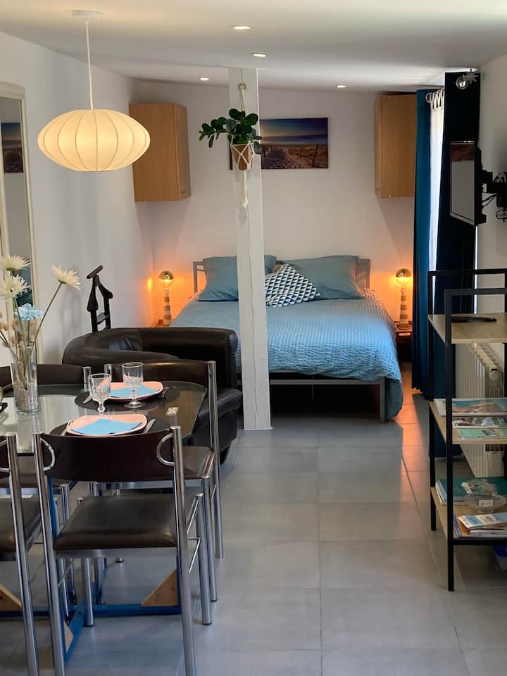 Escapade En Baie De Somme Studio Cosy Tout Confort - Friville-Escarbotin
