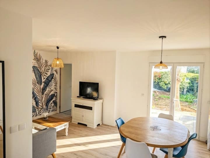 Maison Jardin Bbq+ Parking à 2 Pas De La Rochelle - Puilboreau