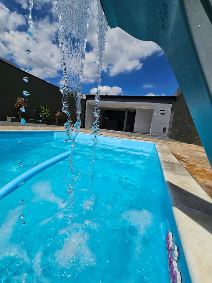 Recanto Fênix Com Piscina E Churrasqueira - Aéroport de Sao Paulo/Campinas Viracopos (VCP)