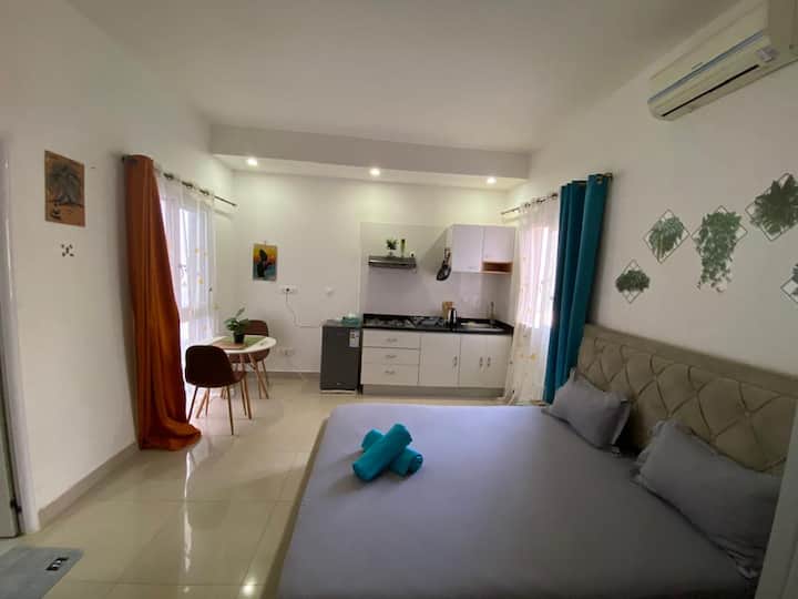 Studio Calme Et Cosy à Fann Hock, Résidence Loulou - Dakar