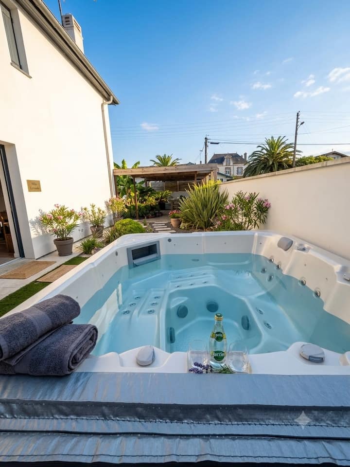 Villa Moderne Avec Jacuzzi Privé, Jardin - Anglet - Bidart