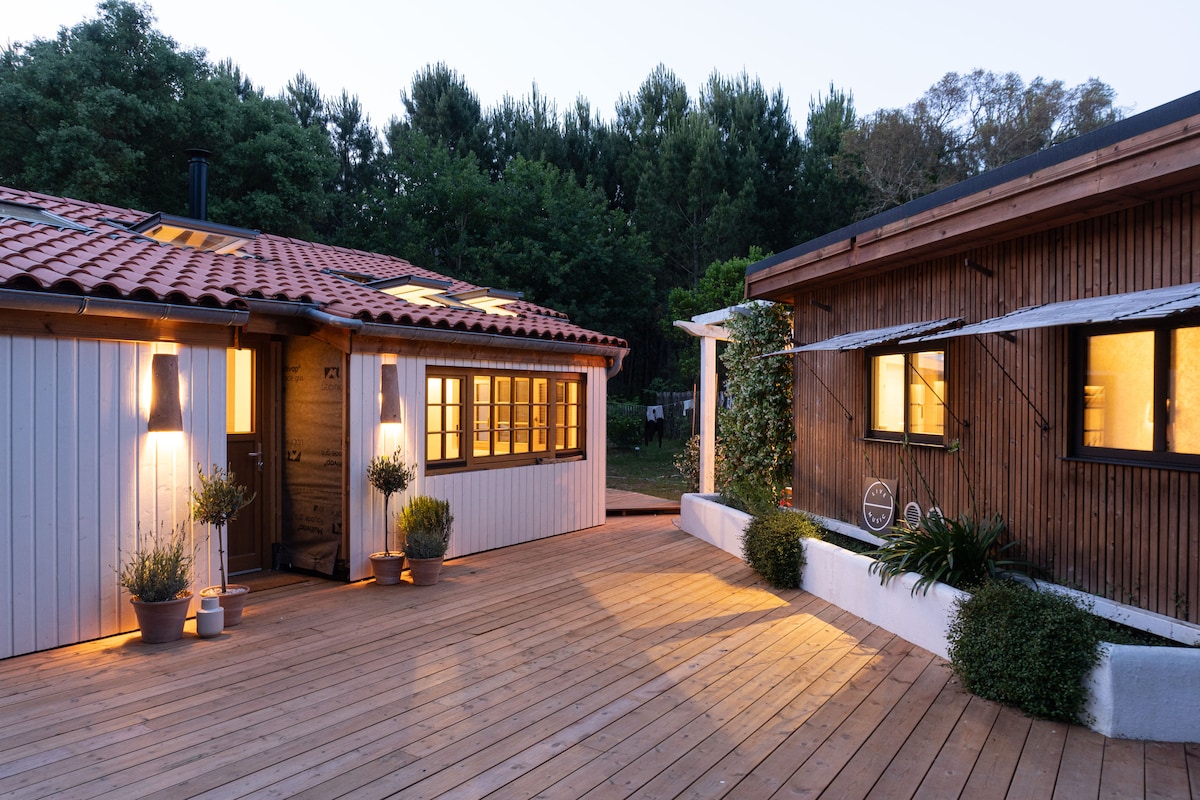 Casa Forest & Ocean con suite de huéspedes independiente - Casas en ...