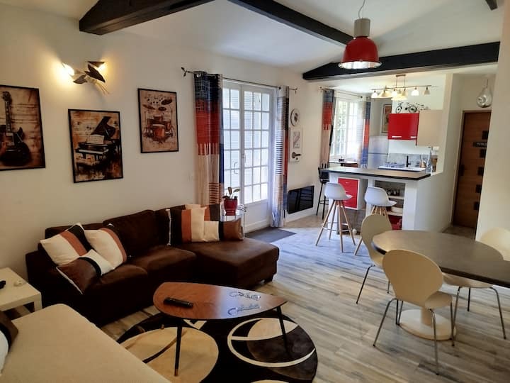 Petite Maison Plain-pied Avec Jardin, Une Chambre - Villiers-le-Mahieu