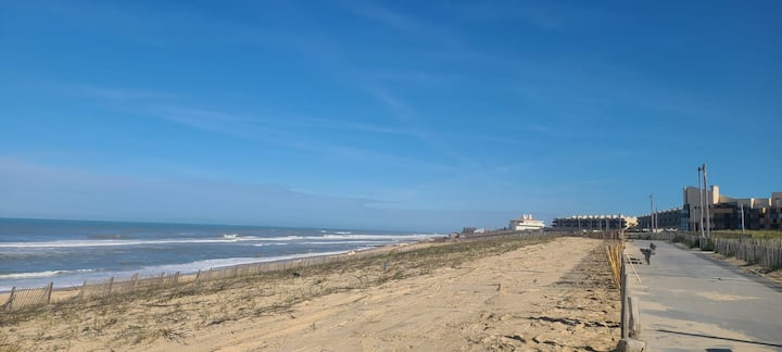T2 Front De Mer - Terrasse - Clim - Linge Inclus - Lacanau