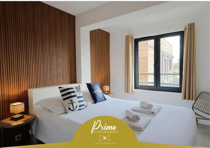 La Félicita - T2 Piscine Chauffée & Plage Privée - Plage de Figari