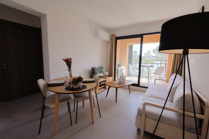 La Félicita - T2 Piscine Chauffée & Plage Privée - Pianottoli-Caldarello