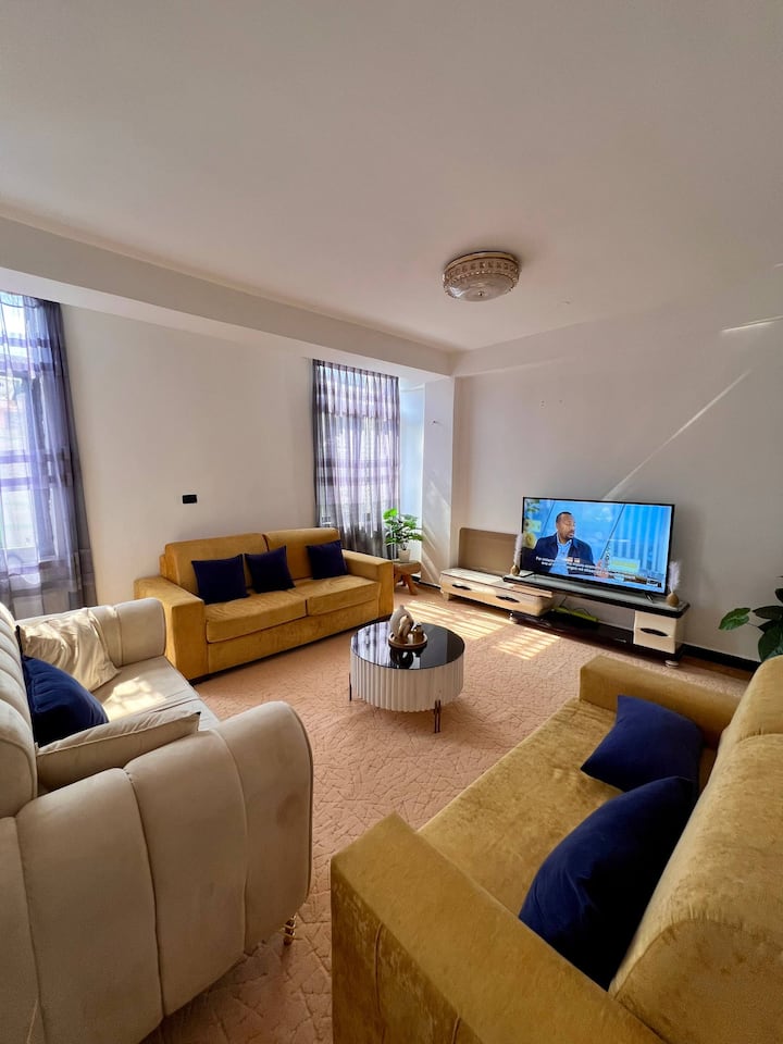 Spacious 3br Apt W/ Jacuzzi & Kingbed Near Airport - Ethiopia