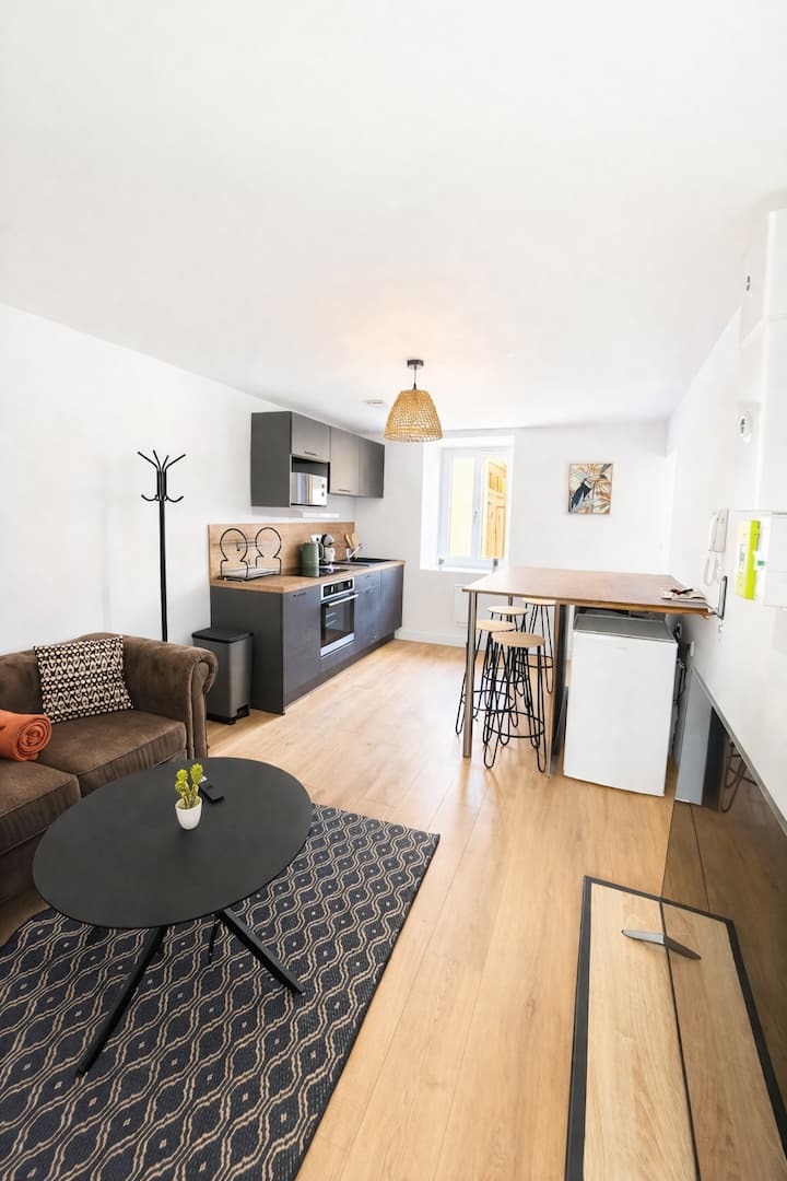 T3 Rénové Avec Terrasse • 4 Pers • Proche Legrand - Limoges