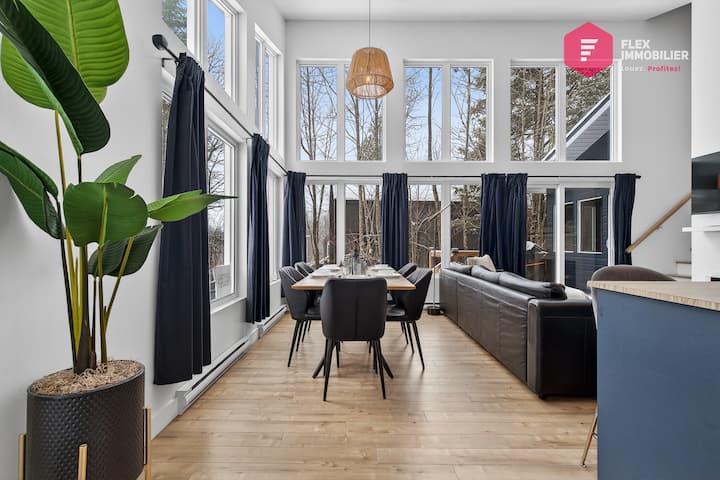 Spa Encastré & Véranda | Chalet Luxe Portneuf - Portneuf