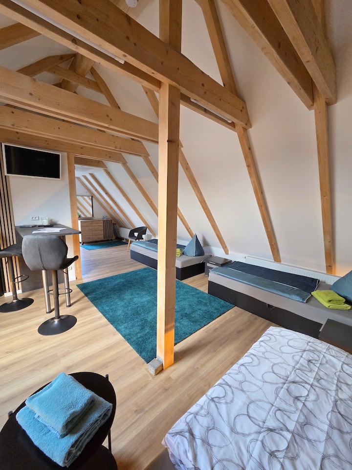 Moderne Dachgeschosswohnung Am Wald - Pulsnitz