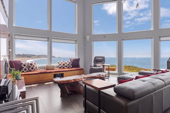 Luxury Bluff Top Estate - Gualala, CA