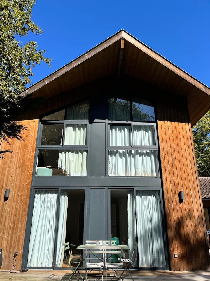 Villa D’architecte Entre Pins Et Mer. - Labenne
