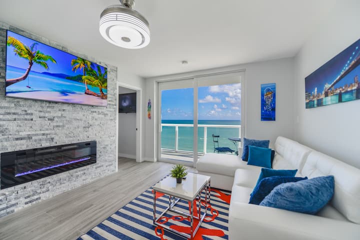 Golden Hour Views | 1br Beachfront Bliss - Sunny Isles Beach, FL