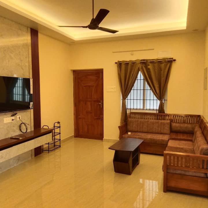 The Gangotri At Natarajapuram, Serene Private 2bhk - Thanjavur