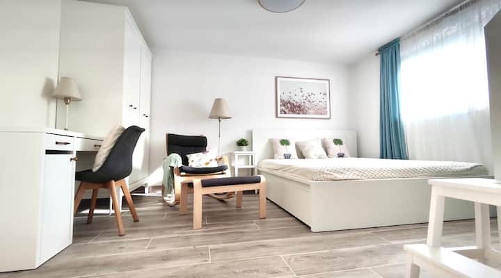 Sunny Home Studio 30 M2 In Green Area With Parking - Ljubljana