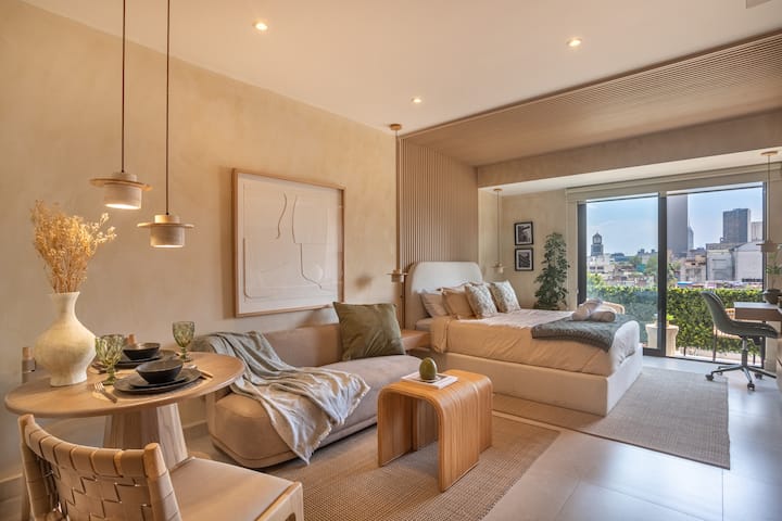 Incredible Views, Balcony, Design, Rooftop & Gym - Mexique